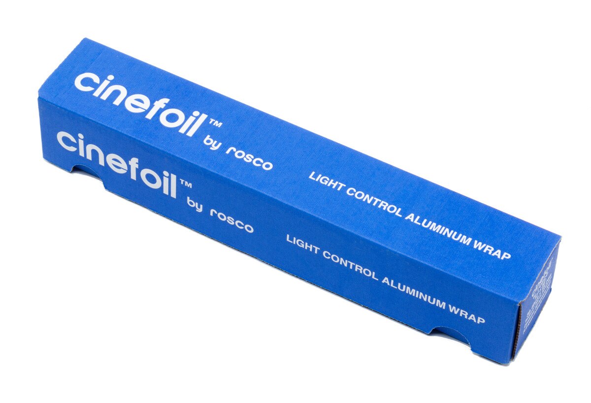 Rosco 1001 Black Cinefoil Roll 12" x 50'